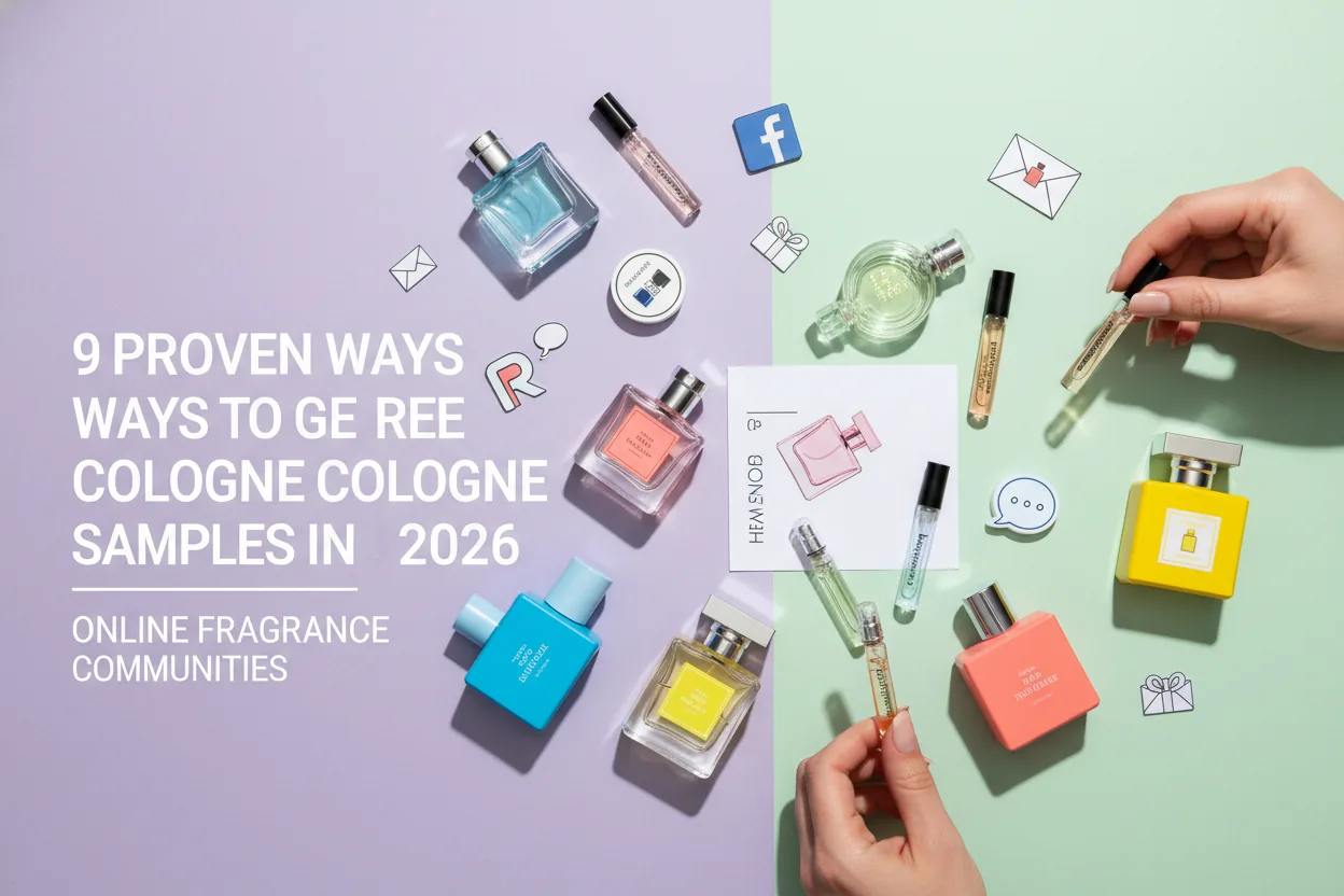 9 Ways Get Free Cologne Samples 2026